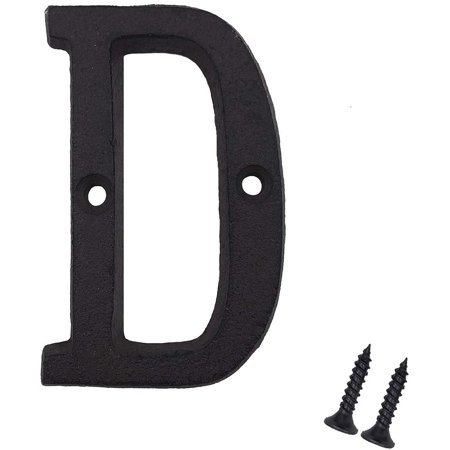 3 Inch House Letters, Cast Iron Mailbox Letter/Home Address Letter ...