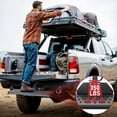 Aluminum Hitch Steps with 2" Receiver Bumper Guard Protector for Truck ...