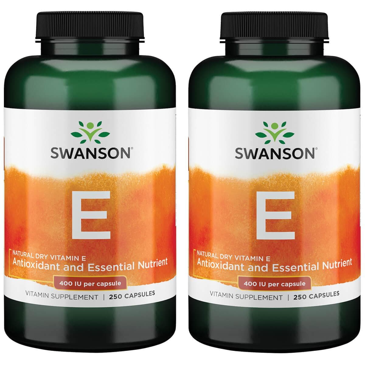 Swanson Natural Dry E-400 400 Iu (268 mg) 250 Caps 2 Pack - Walmart.com