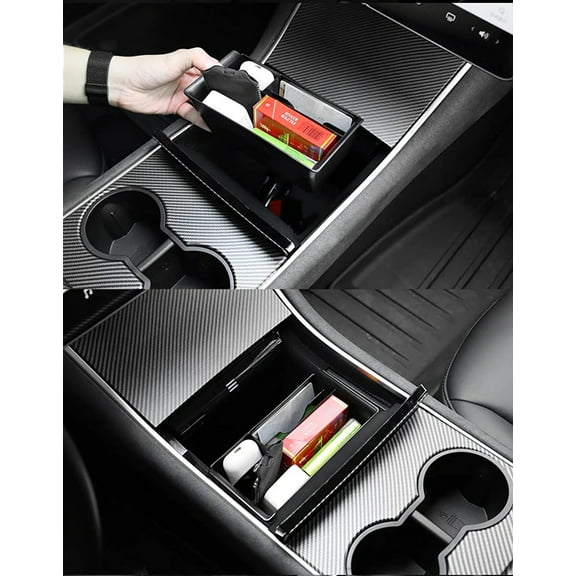Universal Auto Car Central Armrest Box Center Console Storage Container ...