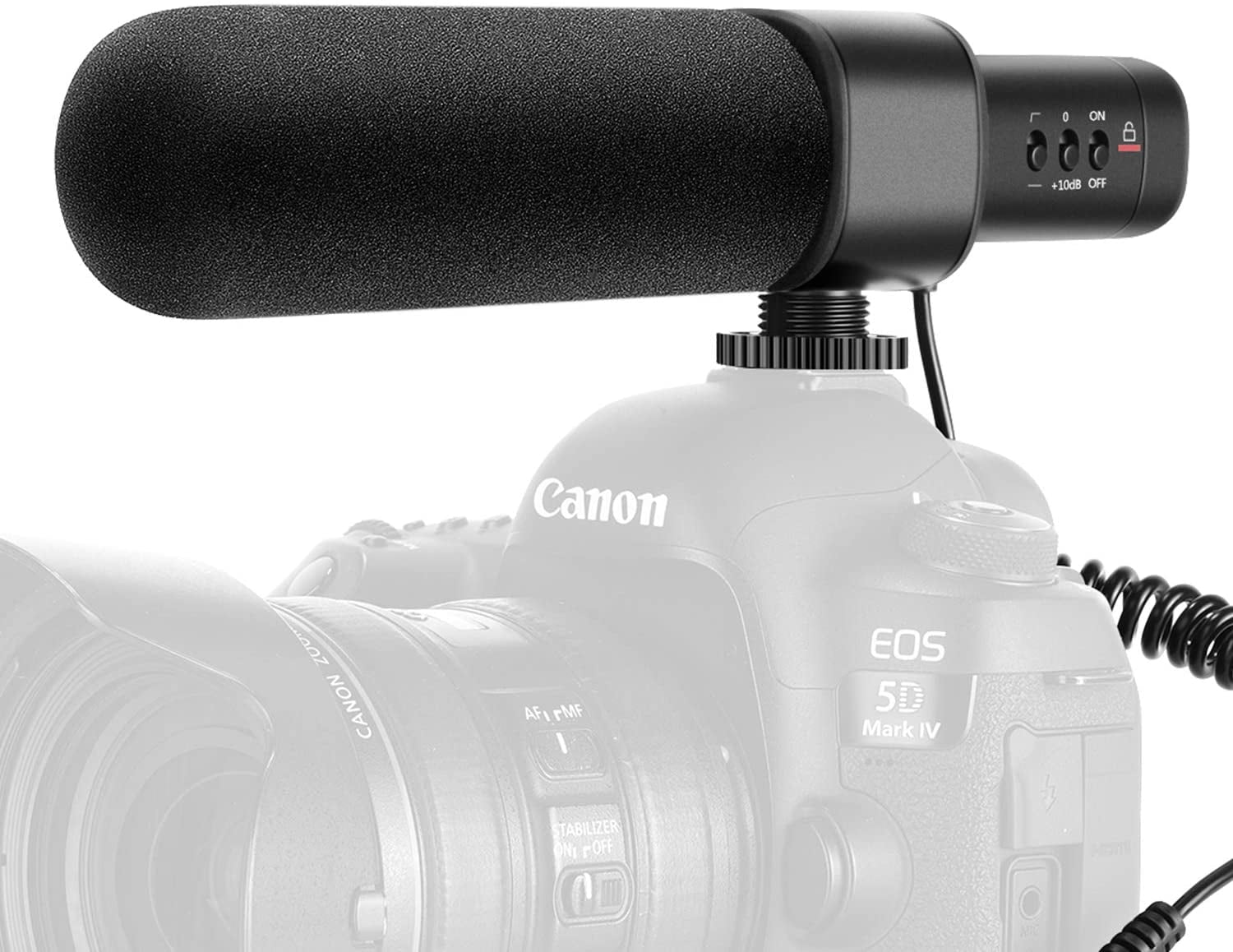 CM15 Camera Microphone Interview Microphone Compatible with Nikon/Canon ...