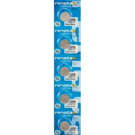5 x Renata 399 Watch Batteries, SR927W Battery - Walmart.ca