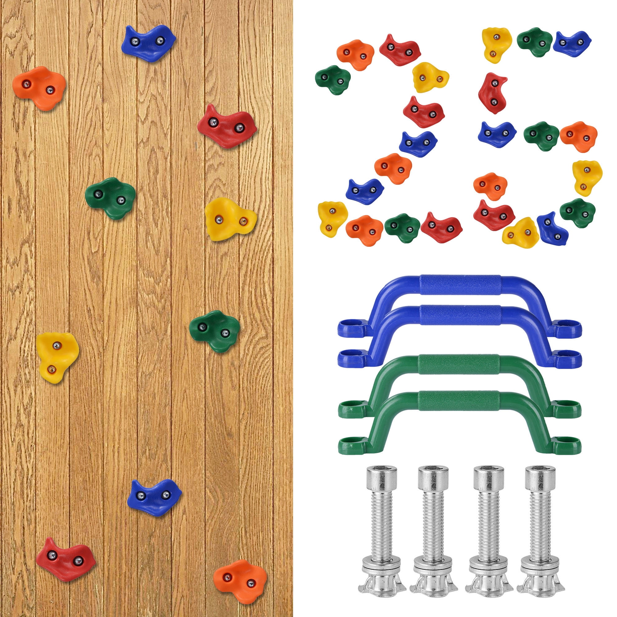 Click here for Livingbasics 25pcs Rock Climbing Holds For Kids  I... prices