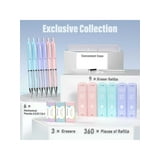 Four Candies Pastel Mechanical Pencil Set, 6PCS, 0.5mm 0.7mm 0.9mm ...