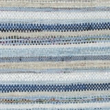 SAFAVIEH Montauk Darion Striped Cotton Area Rug, Blue/Multi, 8' x 10 ...