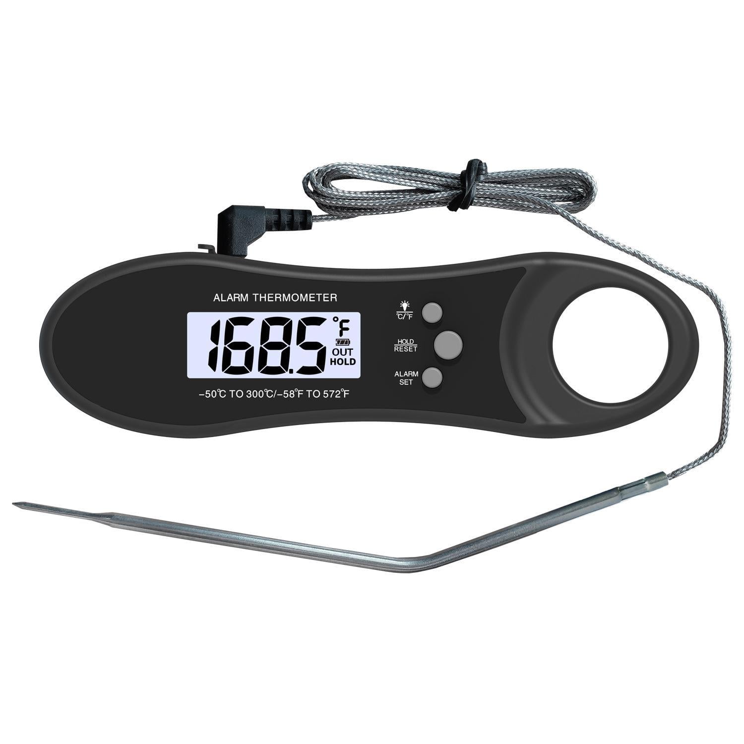 Rechargeable Kitchen Thermometer 2 Probe Thermometer Cooking Instant ...