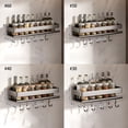 COOLHOOD Without Drilling Kitchen Rack Wall Mounted Organizers for ...