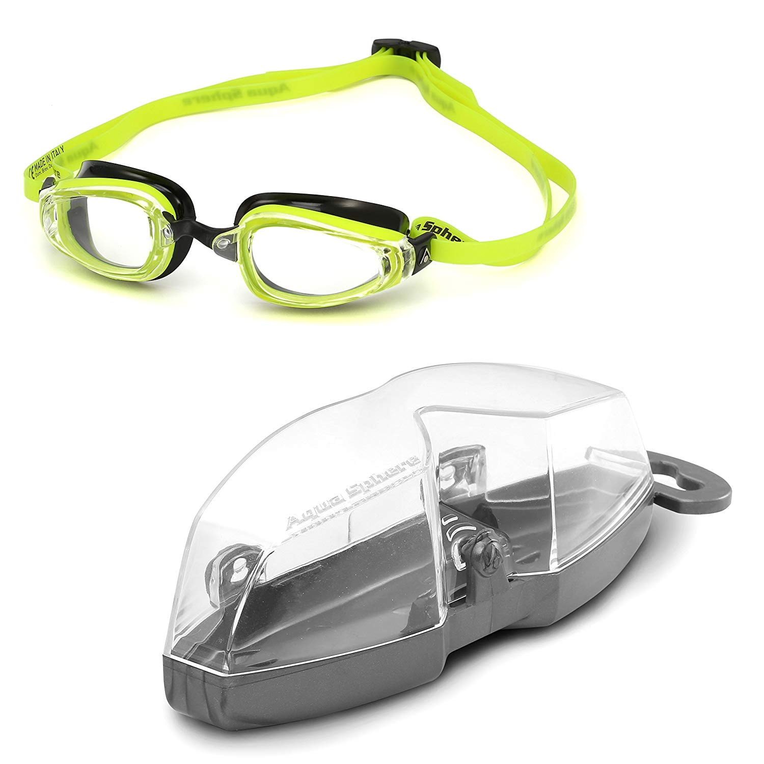 MP Michael Phelps K180 Goggle Clear Lens Yellow/Black - Walmart.com