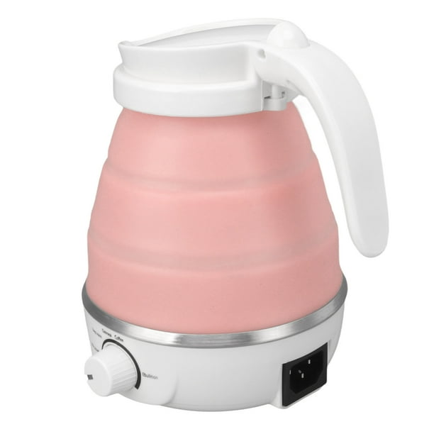 600W Travel Foldable Electric Kettle, Collapsible Silicone Small Kettle ...