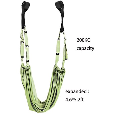 Aerial Yoga Rope Stretch The Leg Splits practic Elastic Stretch bar and ...