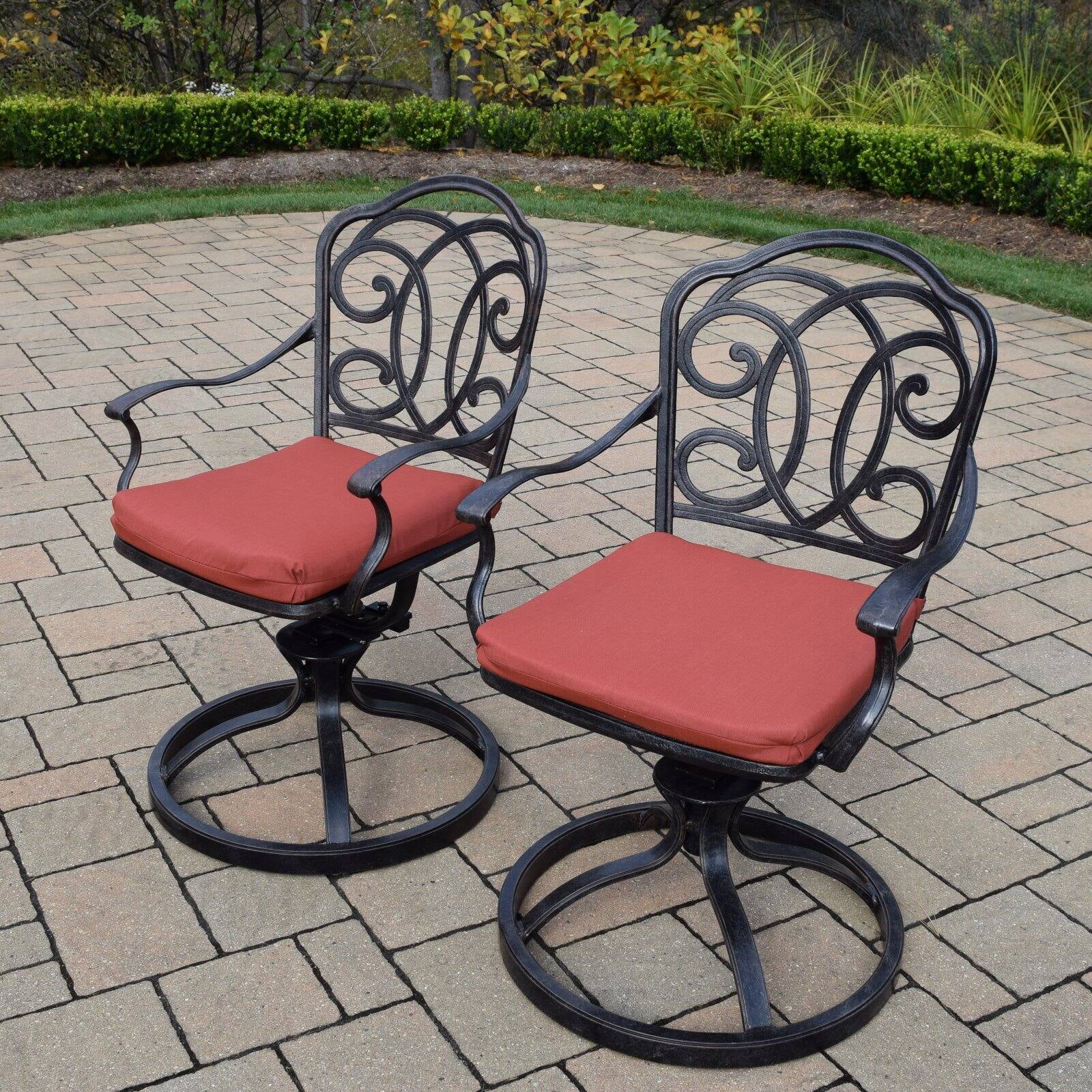 Oakland Living Berkley Aluminum Patio Swivel Rocker Set - Walmart.com