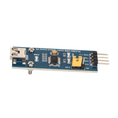 USB UART TTL Module, USB Mini AB PL2303GS Chip TXD RXD PWR LED USB To UART TTL Module For ...
