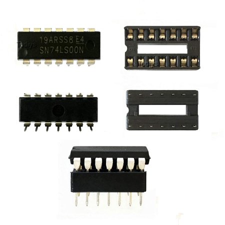 Dyfrio New 20Pairs for 20Pcs 74LS00 SN74LS00 SN74LS00N HD74LS00P K555LA3 DM74LS00N DIP-14 Quad 2 ...