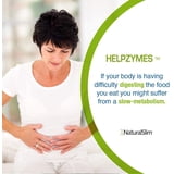 NaturalSlim Helpzymes w/ HLC Acid & Pancreatin - Digestive Enzymes 100 ...
