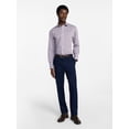 George Men's and Big Men's Classic Dress Shirt with Long Sleeves, Sizes ...