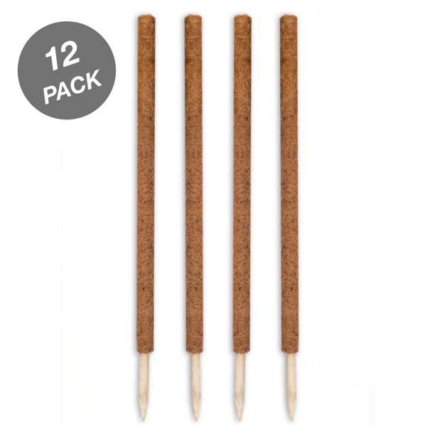 Envelor Coco Moss Poles Plant Support Stakes Coco Plant Stake Pothos ...