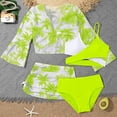 BOBOGOJP Girls Swimsuit Teen Cute Bathing Suits 4 Tropical Print Beach ...