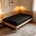 Fitted Sheet, Flat Sheet Fixed Anti-Slip , Microfiber Sheets, Easily To ...