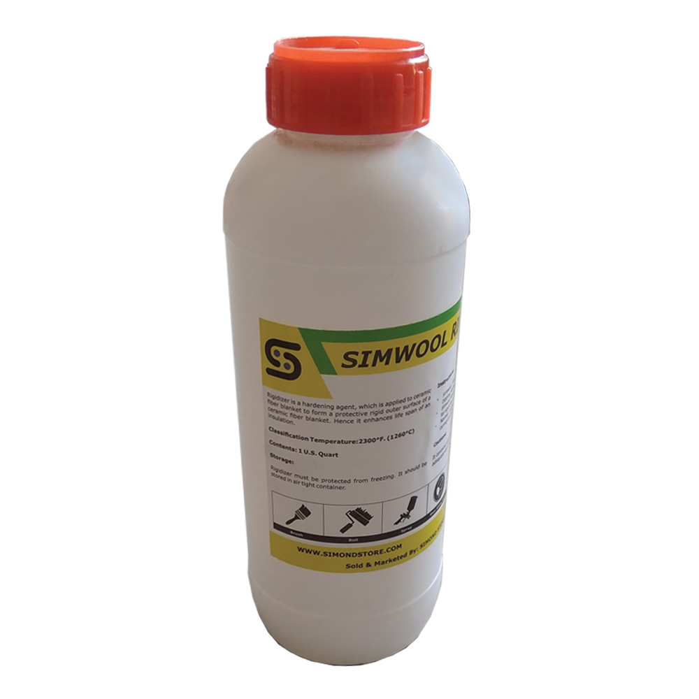 Simwool Rigidizer - Coating for Ceramic Fiber Blanket - 1 Quart ...