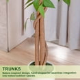 ROMSWI 6FT Artificial Ficus Tree with White Planter Tall Realistic ...