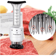 2-in-1 Professional Tenderizer Needle Injector | Meat Injector ...
