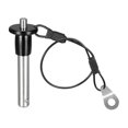 4 Pack 304 Stainless Steel Quick Release Pin Ball Locking Pin with Push ...