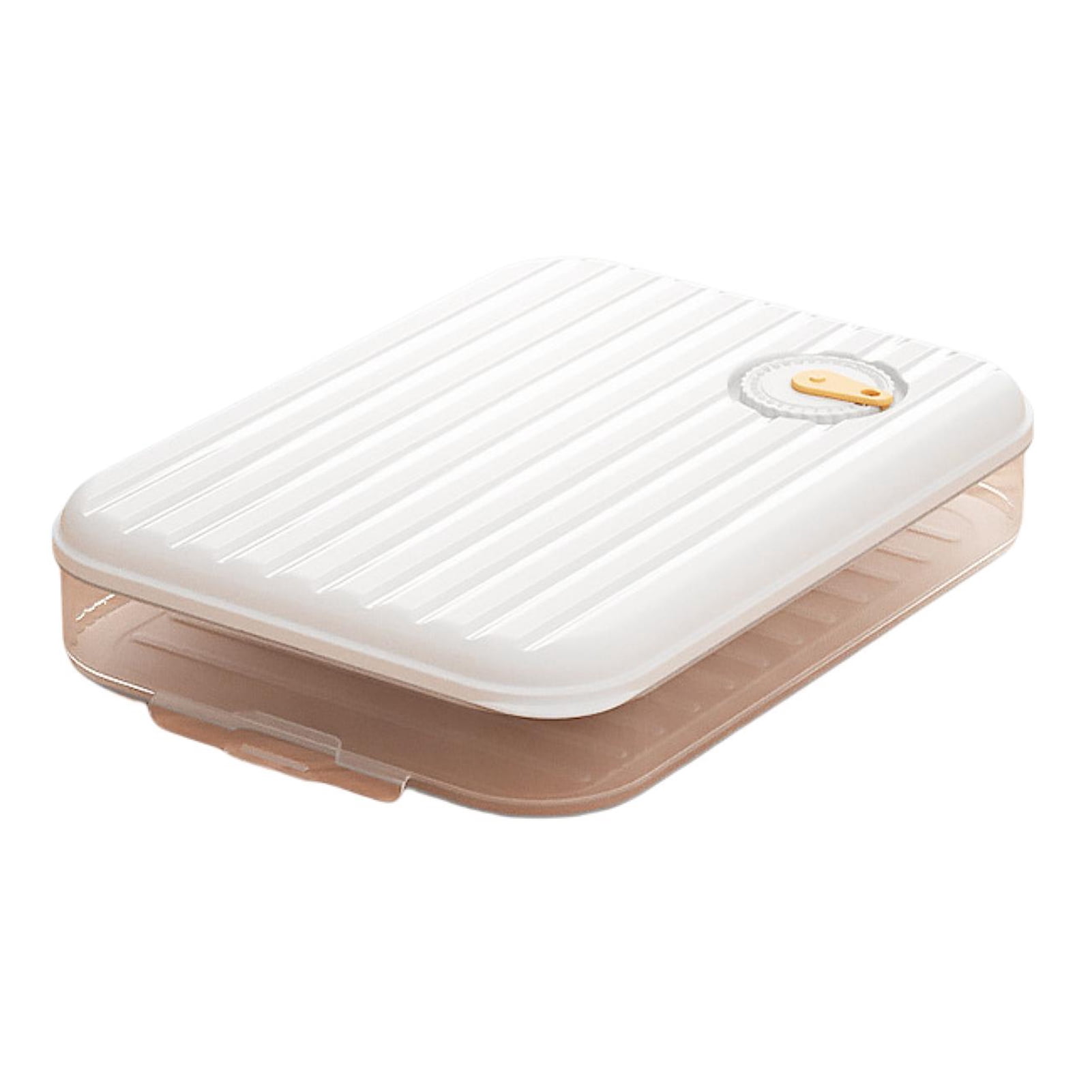 Anvazise Wonton Box Stackable High Capacity Anti-Stick Bottom Vegetable ...