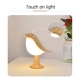 2 Cute Bird Table Lamps Combo,Rechargeable Cordless Lamp Temperature ...