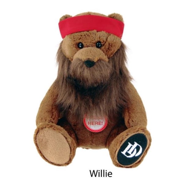 Commonwealth Duck Dynasty Willie Bear Plush with Sound - Walmart.com ...