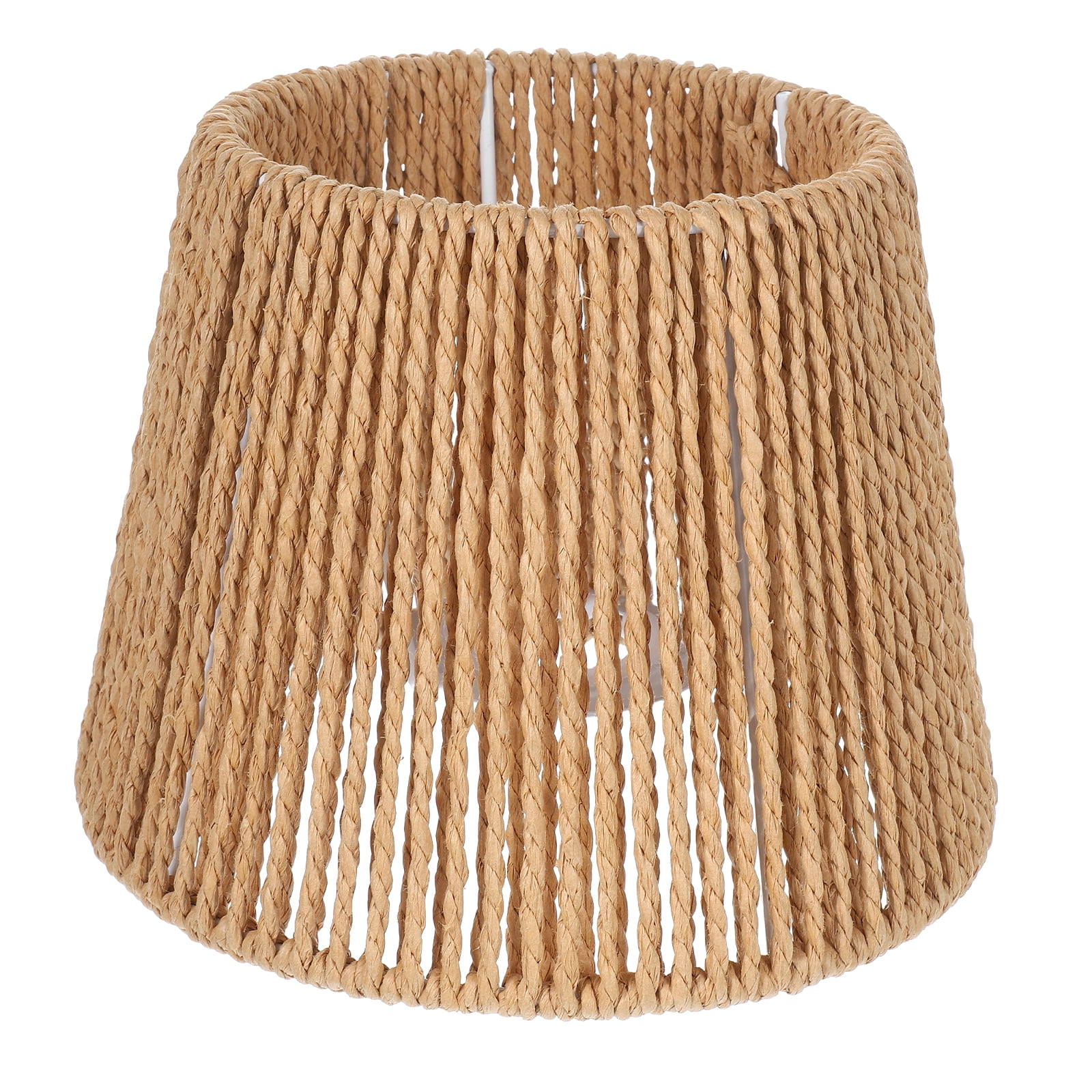 Click here for Winskyall Retro Woven Lampshade For Home Brown Pap... prices