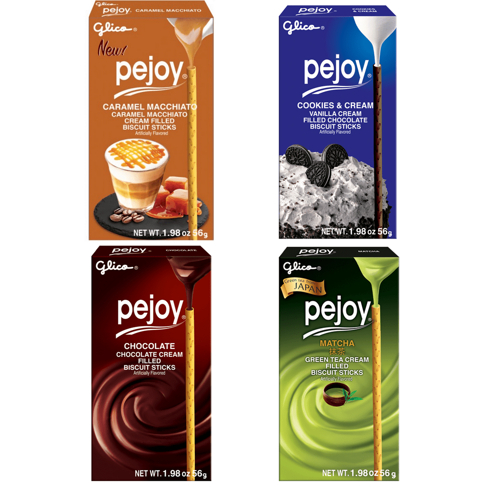 Pejoy Biscuit sticks filled with rich chocolate, cookies N cream ...
