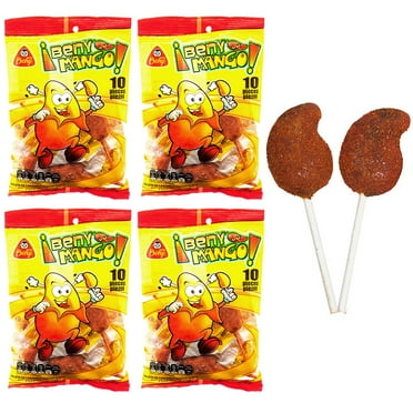 10 Pc Elotitos Lollipops Spicy Pineapple Chili Pops Mexican Candy ...