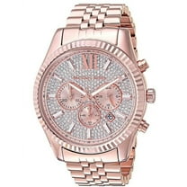 Michael Kors Lexington Men's Chronograph Watch, Rose Gold-Tone, MK8580 ...