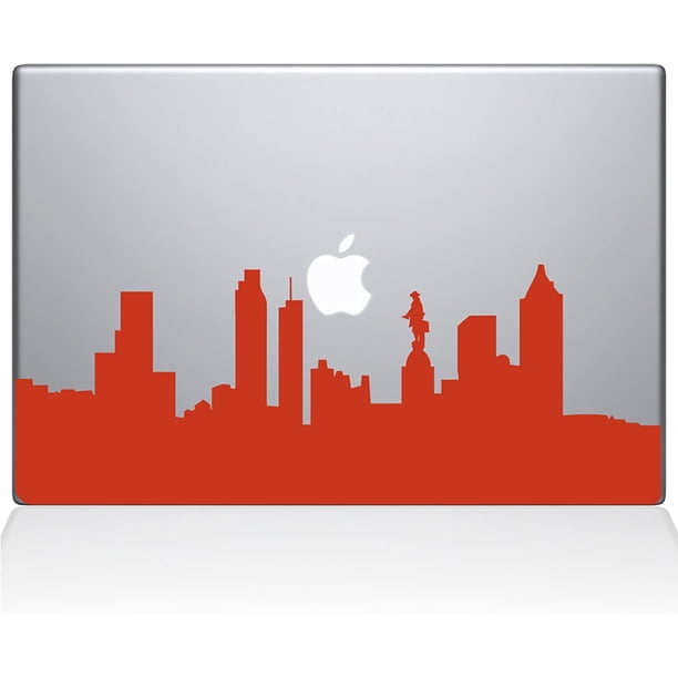 The Decal Guru Philadelphia City line Decal Vinyl Sticker, 12" MacBook ...