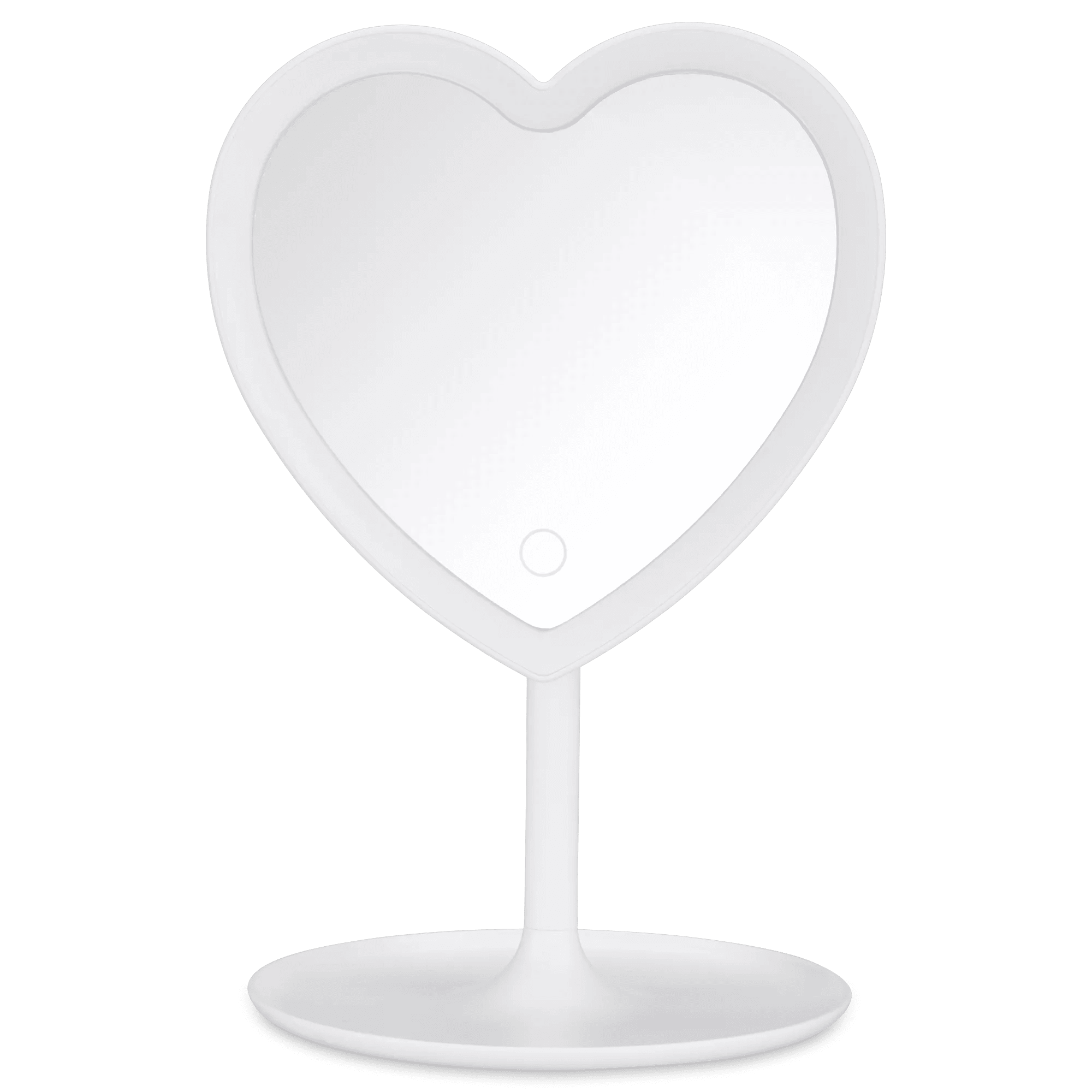 Click here for Bouclair White Led Heart-Shaped Table Mirror 11 X... prices