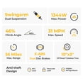 1000W E-Scooter – 48V20.8Ah Battery, SUV-Level Comfort,Aircraft ...