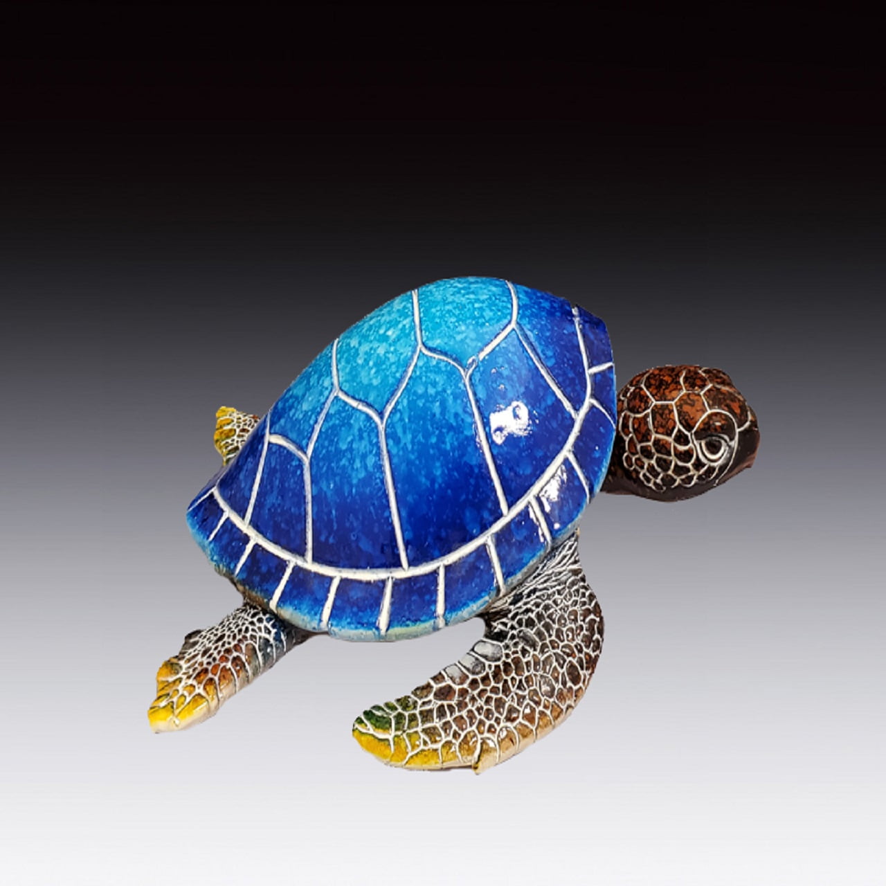 Blue Sea Turtle Bobble Head Figurine 2 Inch - Walmart.com