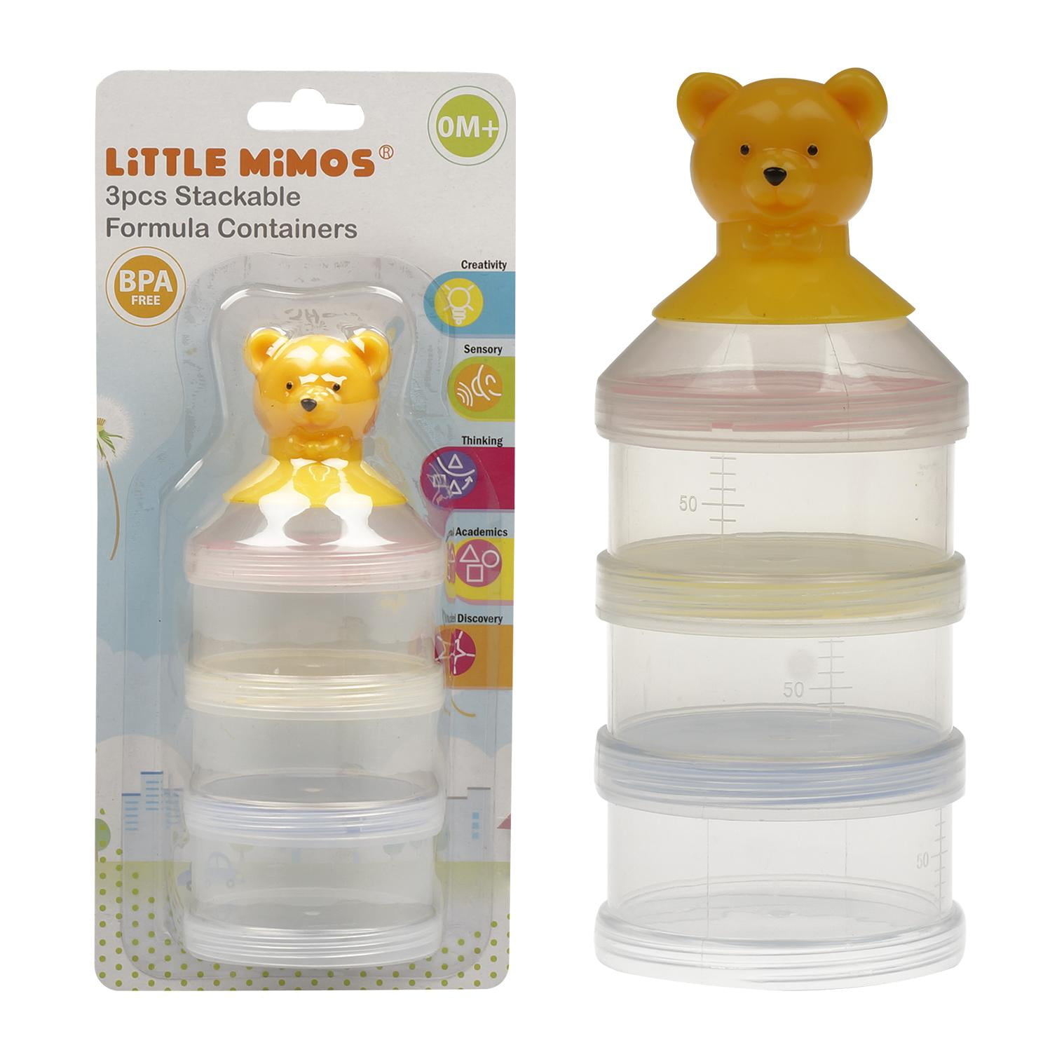 3 Piece Stackable Formula Container - Walmart.com