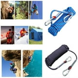 Wolike Outdoor Climbing Rope, Nylon Safety Rope, 10mm Diameter, 10m/32 ...