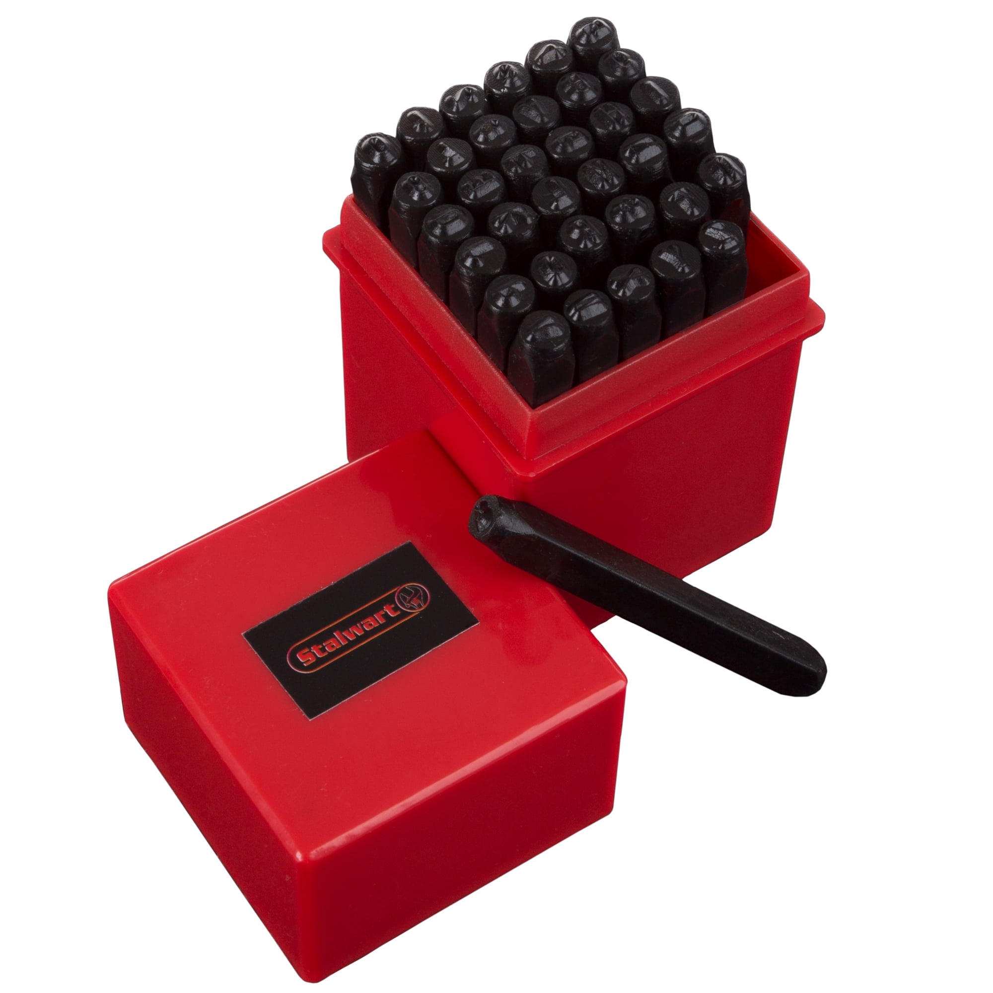 Letter and Number Steel Punch Stamp Set-37-Piece Stamping Punch and Die ... Letter and Number Steel Punch Stamp Set-37-Piece Stamping Punch and Die ...