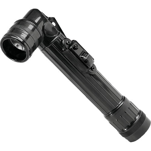Mil-Tec 15143102 Mil-Tec Medium LED Anglehead Flashlight Black ...