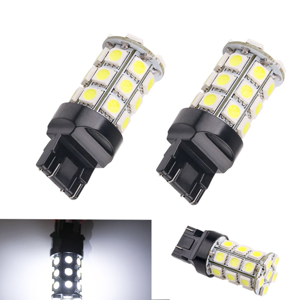 2Pcs T20 7440 7443 5050 27SMD Bright LED Turn Singal Back Off Brake ...