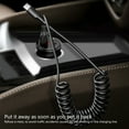 Oasiva Spring Shape Usb to Type-c Cables 5A Type C Charger Cable Tangle ...