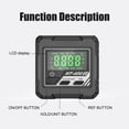 Accuracy Corner Goniometer With Clear LED Screen Data Hold Function ...