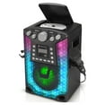 The Singing Machine Bluetooth CD+G Karaoke Sound System with LED Lights ...