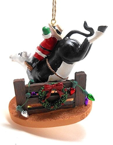 Santa Riding Bull Orn por Cape Shore Cape Shore Ver descripción ...