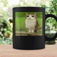 Cat Owl Cursed Hello Bro Brainrot Meowl Hi Vro Meme Coffee Mugs ...