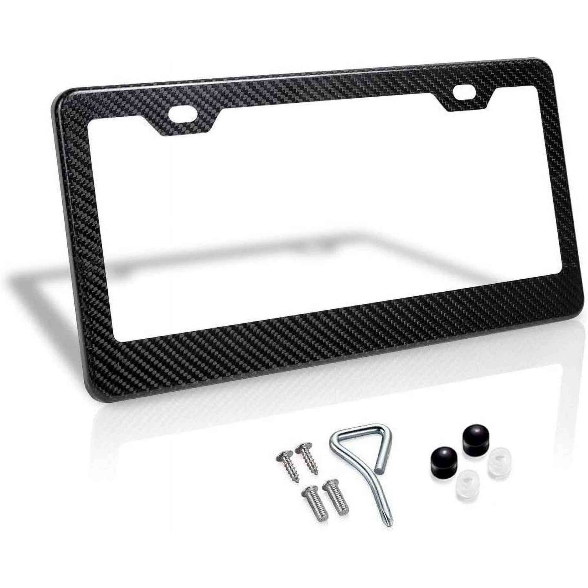 Click here for Hahdaxia 100 Real Carbon Fiber License Plate Frame... prices