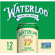 Waterloo Sparkling Water, Ginger Citrus Twist, 12 fl oz, 24 Pack Cans ...
