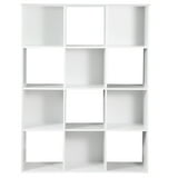 ZenStyle 12 Cubes Storage Shelves Organizer Bookshelf Display Cabinet ...